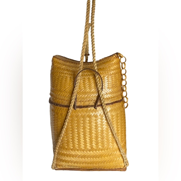 ifugao | Bags | Vintage Ifugao Handwoven Wicker Basket Backpack | Poshmark
